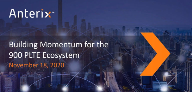 Building Momentum for the 900 PLTE Ecosystem | Anterix