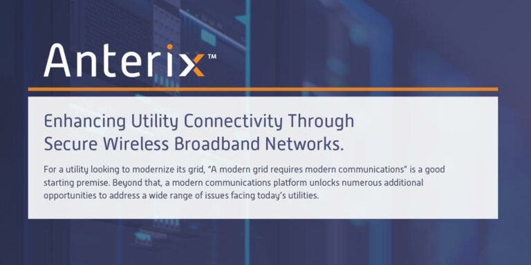 Enhancing Utility Connectivity Through Wireless Broadband Networks ...